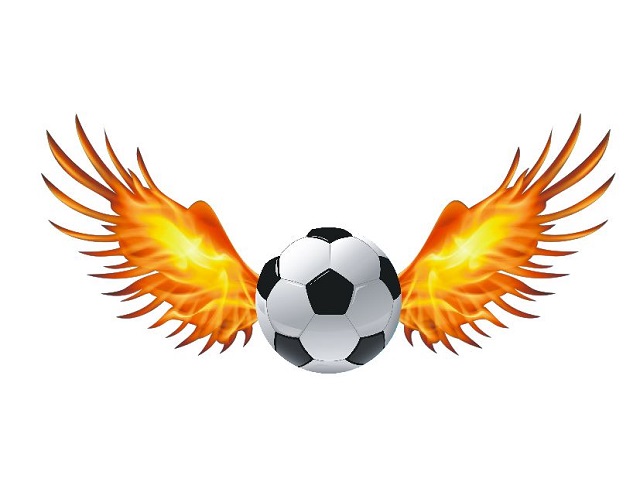 football self adhesive sticker various sizes for car bedroom decoration etc