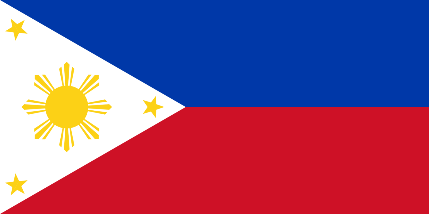 Philippines Flag sticker - Colourfast Graphics
