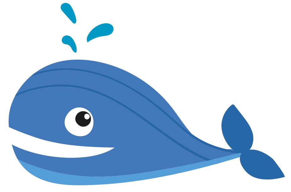Smiley Whale - Colourfast Graphics