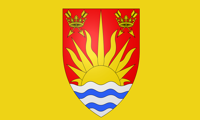 Suffolk Flag sticker - Colourfast Graphics