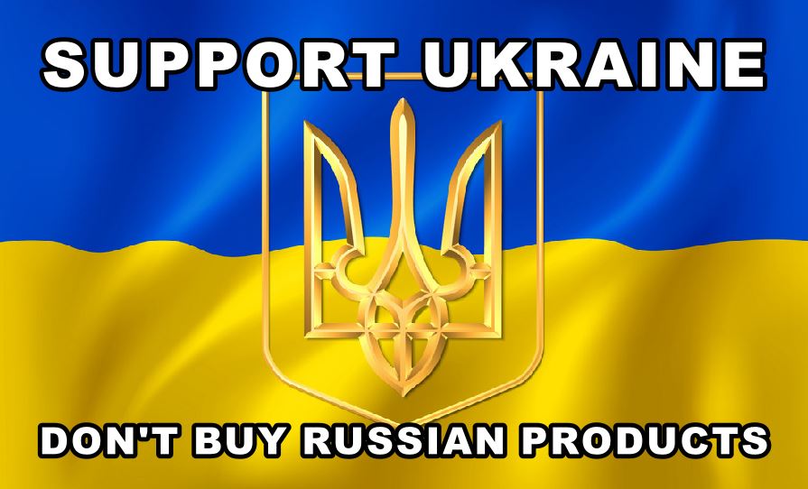 Support Ukraine Sticker - Colourfast Graphics